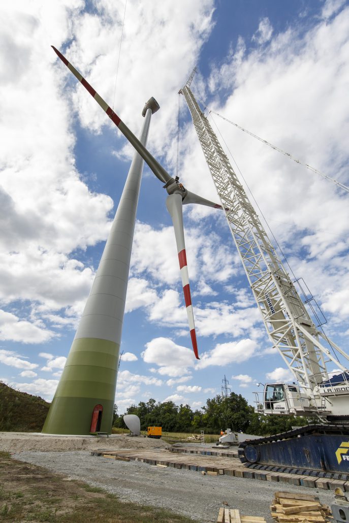 Windpark Aufbau » Step-by-Step zum Onshore-Park | Wien Energie